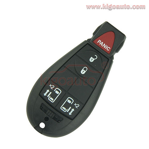 #8 M3N5WY783X fobik key 434Mhz 4 button with panic for Dodge before ...