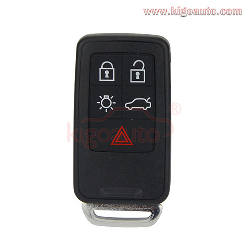 FCC KR55WK49264 Smart key 5 button 434Mhz for Volvo XC70 V70 XC60 S80 ...