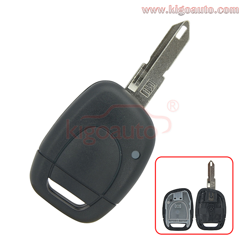 Remote key case shell NE72 for Renault 1 button CLIO KANGOO 2001-2008 ...