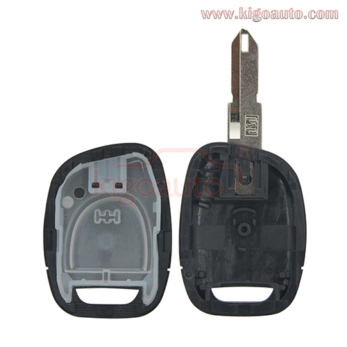 Remote key case shell NE72 for Renault 1 button CLIO KANGOO 2001-2008 ...