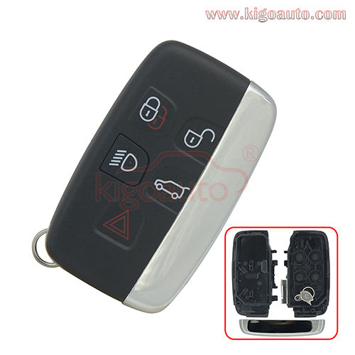 Smart key case 5 button for Land rover Range Rover,Landrover