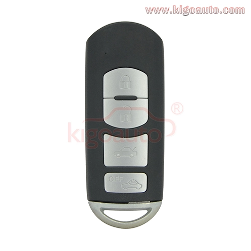 Clearance Price - Smart key shell 4 button for 2010-2012 Mazda CX7 CX9 ...