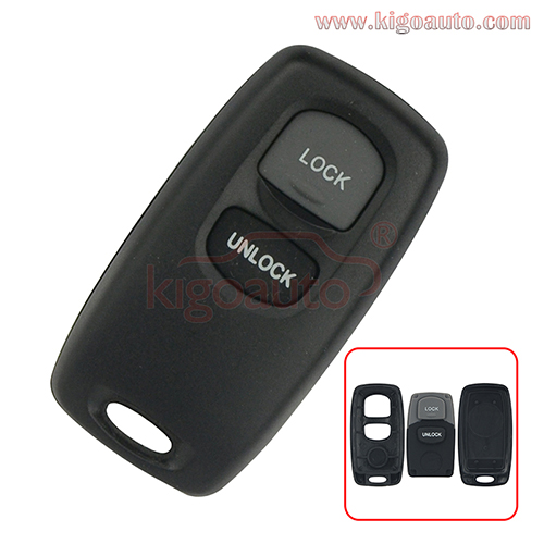 Remote fob case 2 button for Mazda 3