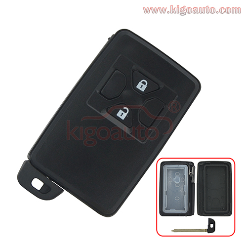 Smart key case 2 button for Toyota,Toyota