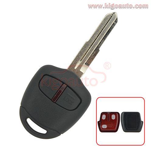 FCC G8D-576M-A Remote key 2 button MIT11R 315Mhz / 434Mhz with 46LCK ...