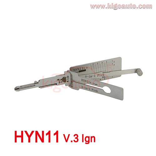 Lishi 2in1 Pick HYN11 V.3 Ign,Lishi 2 in 1