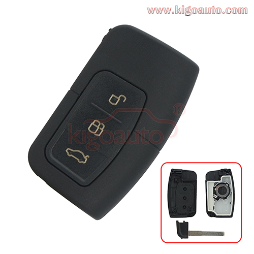 Smart key case 3 button for Ford Focus Mondeo Kuga S-Max C-Max 2005 ...