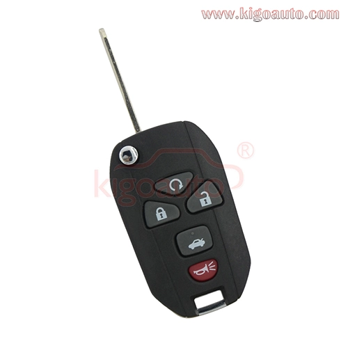 Refit Flip Key Shell 5 Button For Chevrolet Gmcgm