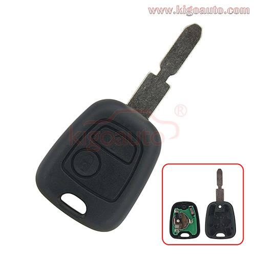 Remote key NE78 434Mhz for Peugeot 406 2 button