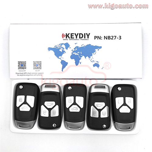 NB27-3 Series KEYDIY Multi-functional Remote Control,KEYDIY Remotes