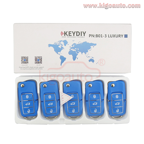 B01-3 Luxury blue Series KEYDIY Multi-functional Remote Control,KEYDIY ...
