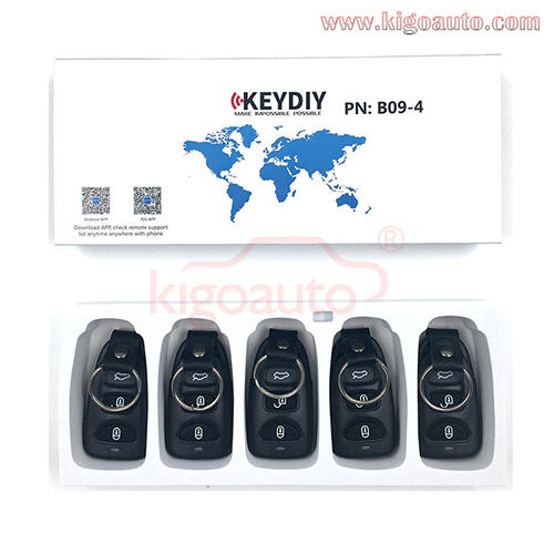 B09-4 Series KEYDIY Multi-functional Remote Control,KEYDIY Remotes & Blades