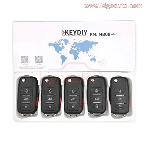 NB08-4 Series KEYDIY Multi-functional Remote Control,KEYDIY Remotes ...