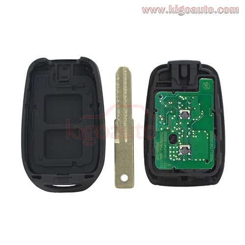 Remote Key 2 Button 433Mhz FSK AES-4A Chip For 2016 2017 Renault Duster ...