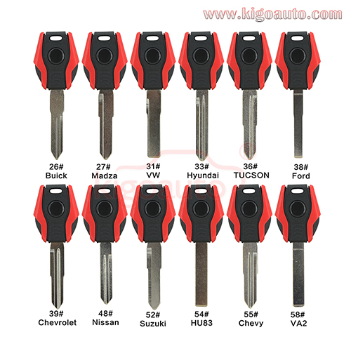 KEYDIY Universal transponder key blank,KEYDIY Remotes