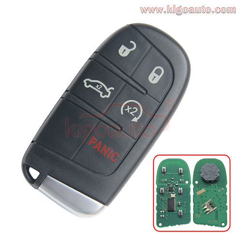M3N-40821302 Smart Key 5 button 434Mhz 46 chip for Dodge Chrysler