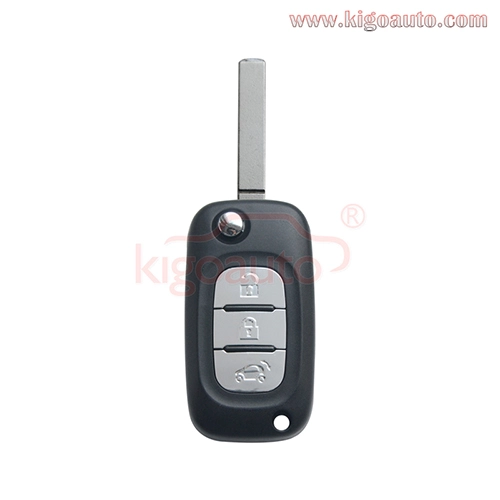 Flip Remote Key 3 button 433Mhz 4A Chip for Mercedes Benz Smart Fortwo ...