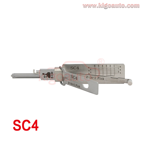 SC4 2-in-1 Pick Decoder Lishi Residential tool