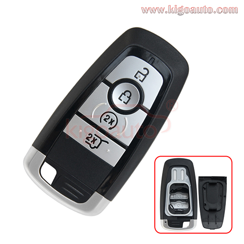 Smart key case 4 button for 2017 Ford Explorer Edge Escape Expedition ...