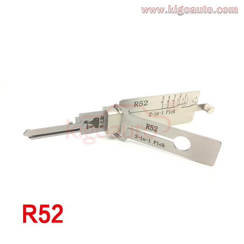 Lishi 2 in 1 Pick R52 Residential tool,Lishi 2 in 1