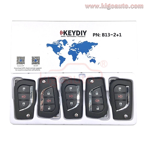 B13-2+1 Series KEYDIY Multi-functional Remote Control