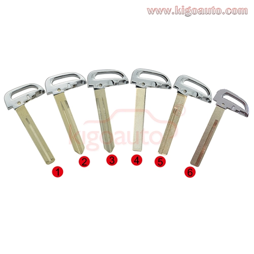 smart key blade for Hyundai