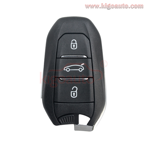 smart key 3 button 434Mhz for Peugeot 308 508
