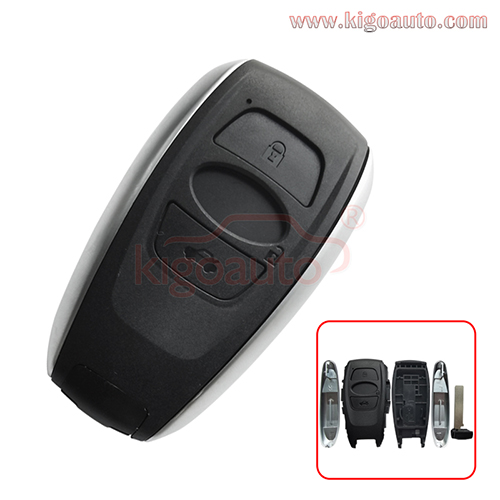 Smart key shell case 3 button for Subaru Outback Legacy Forester,Subaru