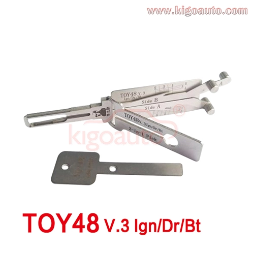 Lishi 2in1 Decoder TOY48 Ign/Dr/Bt