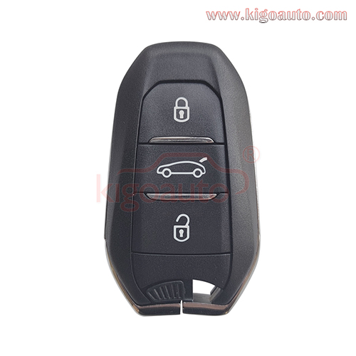 Smart key case 3 button for Peugeot 308 508 3008 5008 Citroen C4 Cactus ...