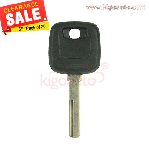 Pack of 20pcs Transponder key blank HU56 for Volvo V40 1996-2004