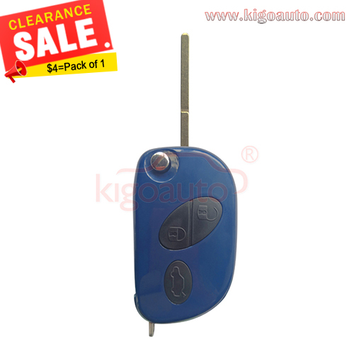 FCC RX2TRF937 Flip remote car key shell 3 button for Maserati ...