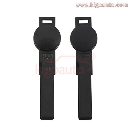 Plastic Valet key blade HU66 for Audi,Audi