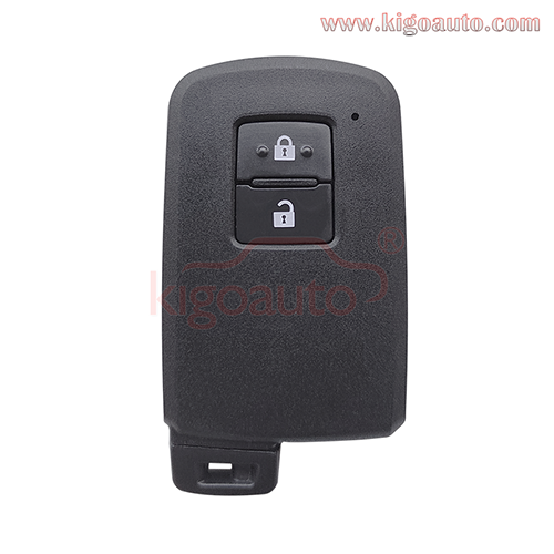 MDL BA7EQ smart key 2 button 433mhz for Toyota Auris Yaris Hybrid RAV4 ...