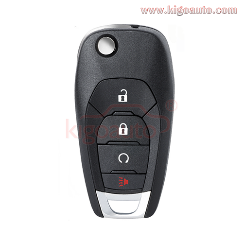 LXP-T004 Flip Remote Key 4 Button 433 MHz ID46 for 2019-2021 Chevrolet ...