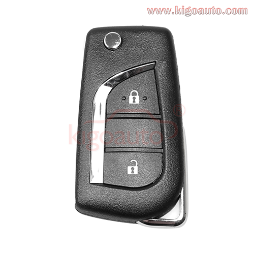 Xhorse XKTO01EN Wire Universal Remote For Toyota 2 Button for Xhorse ...