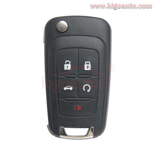 FCC OHT01060512 keyless Remote flip key 5 button 315Mhz for Chevrolet ...