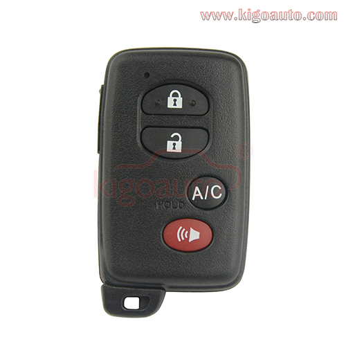FCC HYQ14AAB Smart key 315MHZ 4 button for Toyota Prius 2010-2011 PN ...