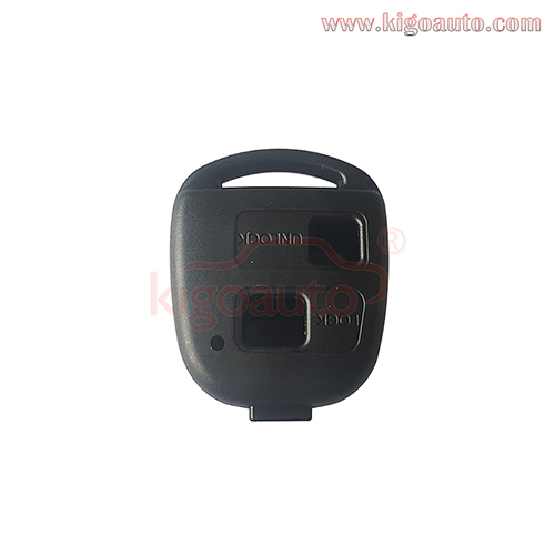 (No blade)Remote head key shell 2 button for Toyota Land Cruiser FJ ...