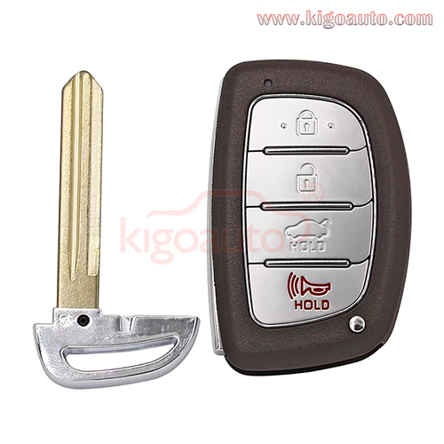 PN 95440-F2000 Keyless-Go smart key 4 button 434MHz FSK 8A CHIP for ...