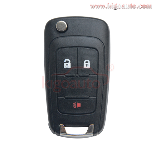 FCC OHT01060512 / PN 20835406 flip Remote key 3 button 315Mhz ID46 chip ...