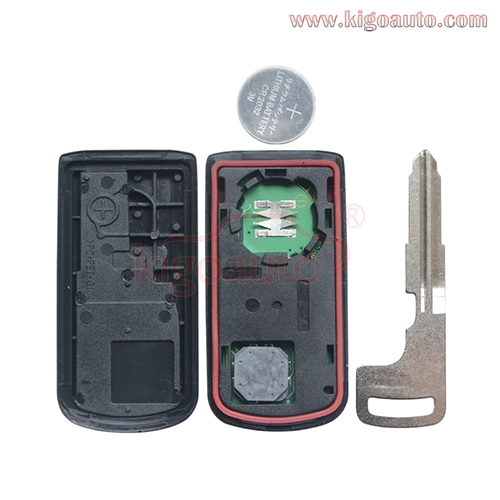 FCC GHR-M003 GHR-M004 keyless go smart key 2 button 315mhz / 433mhz ...