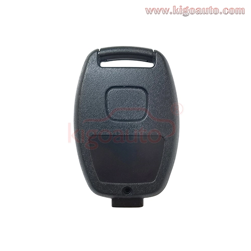 (No blade) Remote head key shell 2 button with panic for Honda ...