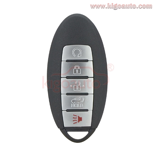 FCC CWTWB1G744 Smart key 5 button 433mhz 46 chip for Nissan Armada ...