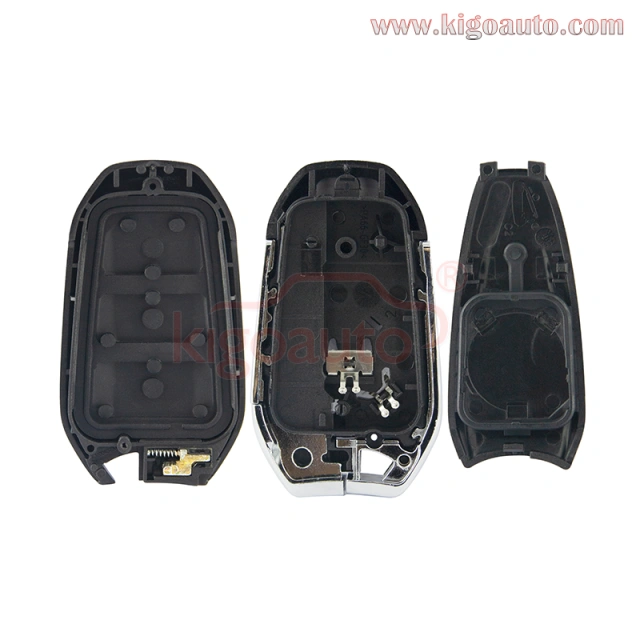 Smart key case 2 button for Peugeot 308 508 3008 5008 Citroen C4 Cactus ...