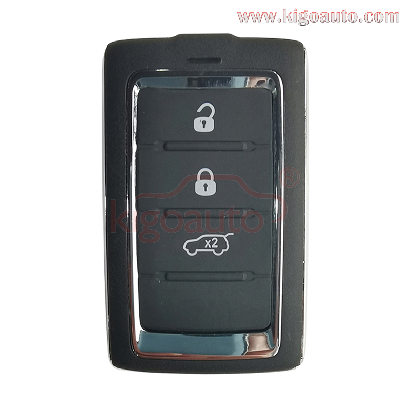 FCC M3NWXF0B1 smart key case 3 button for 2021-2022 Jeep Grand Wagoneer