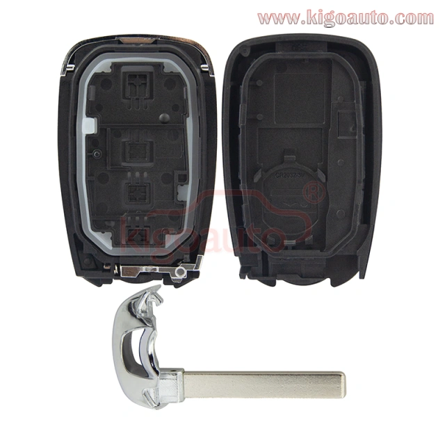 FCC HYQ4EA Smart key case 4 button for 2017 Chevrolet Camaro Impala ...