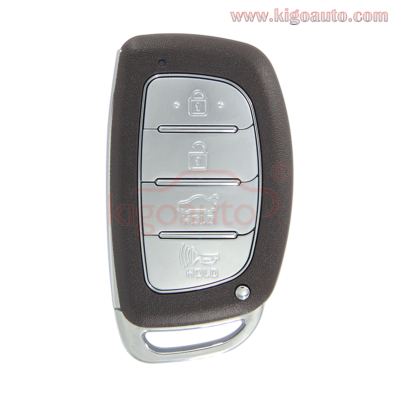 Smart key shell case 4 button for Hyundai Elantra 2016 2017 2018 PN ...