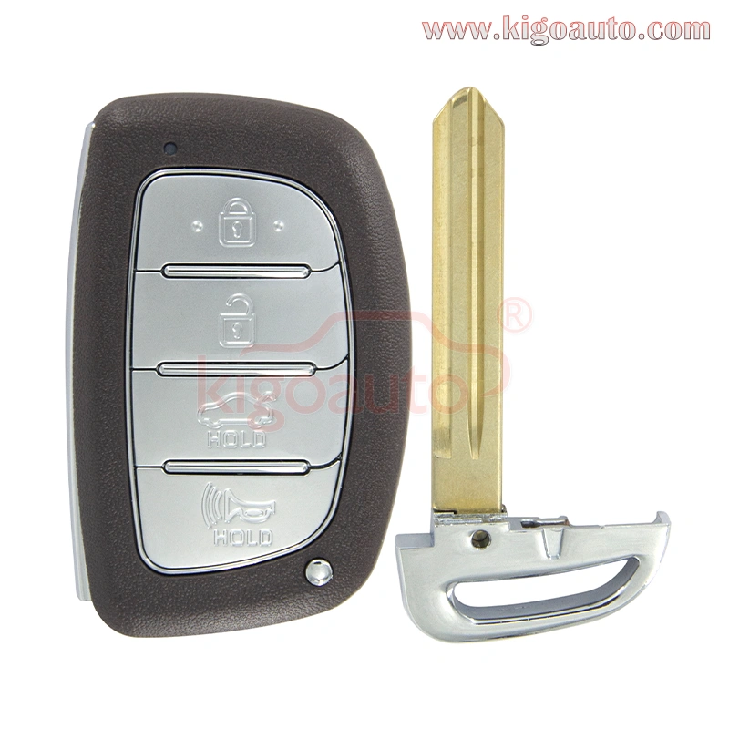 Smart key shell 4 button for Hyundai