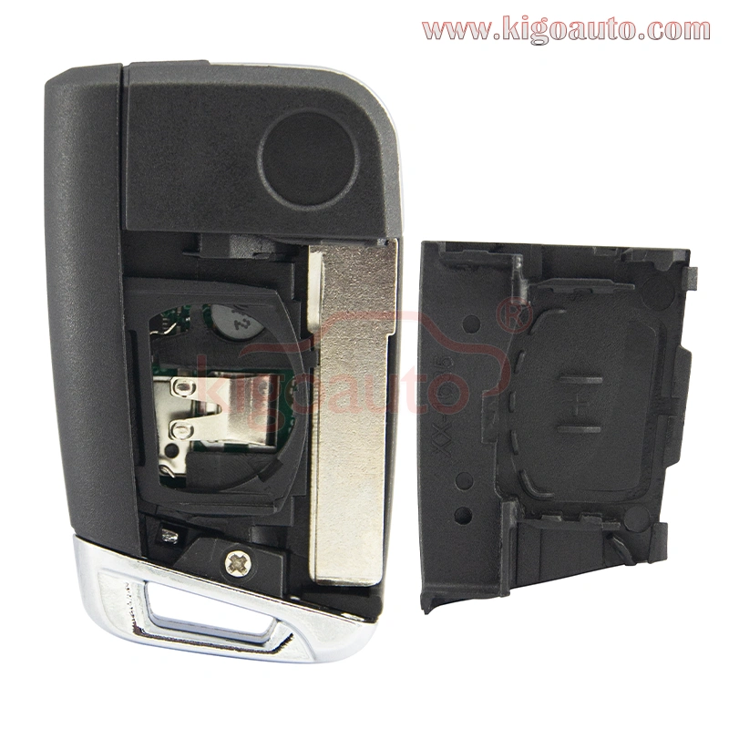 PN 5G0 959 752 BE / FCC NBGFS12P01 Keyless Flip key 4 Button 315MHz MQB ...